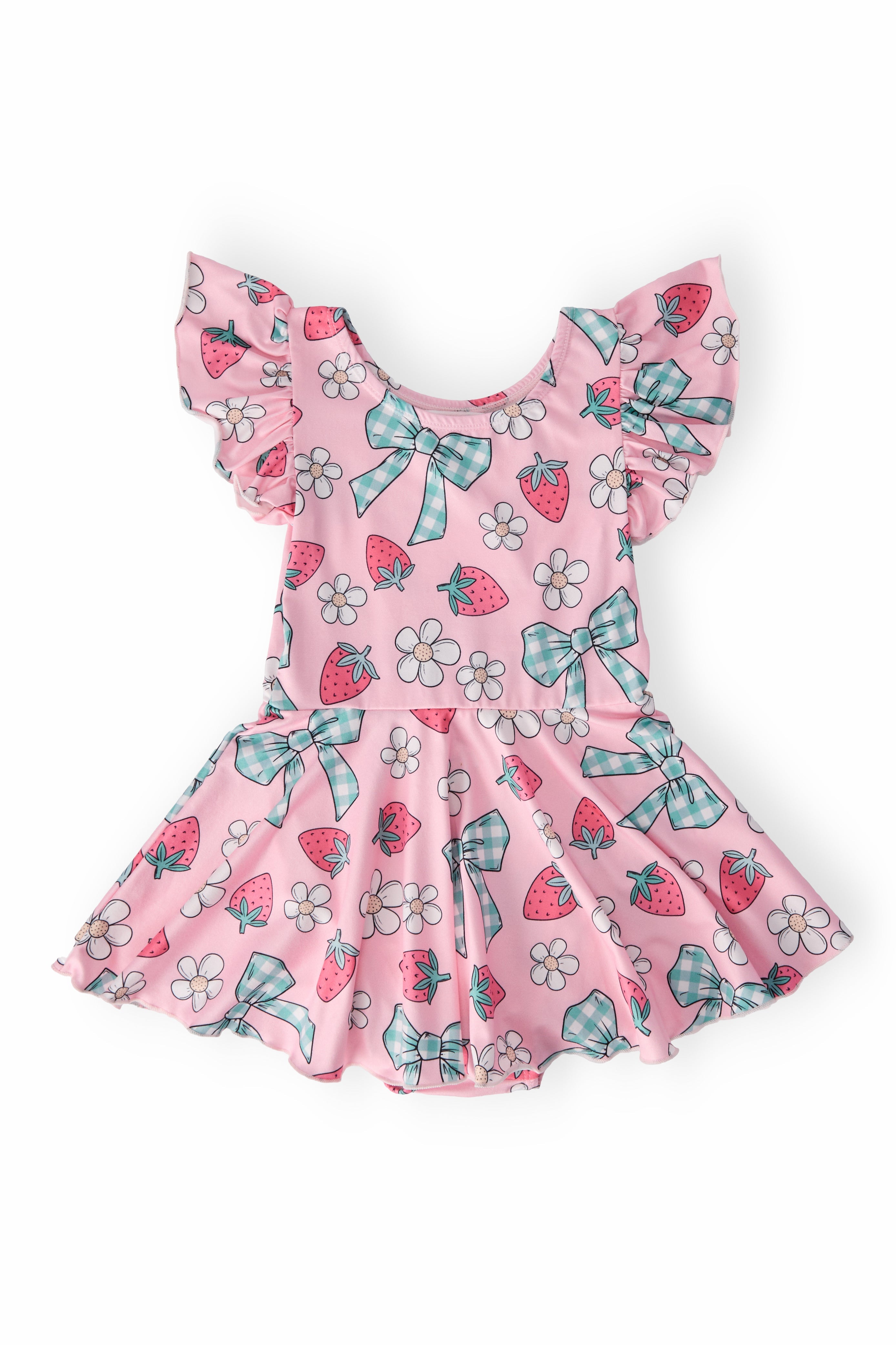 Berry Picnic S/S Twirl Leotard | Mila & Rose ® - Cindi Book Official